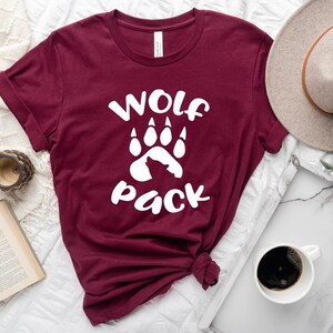Wolf Pack Shirt Wolf Shirt Wolf Pack T-shirt Family | Etsy
