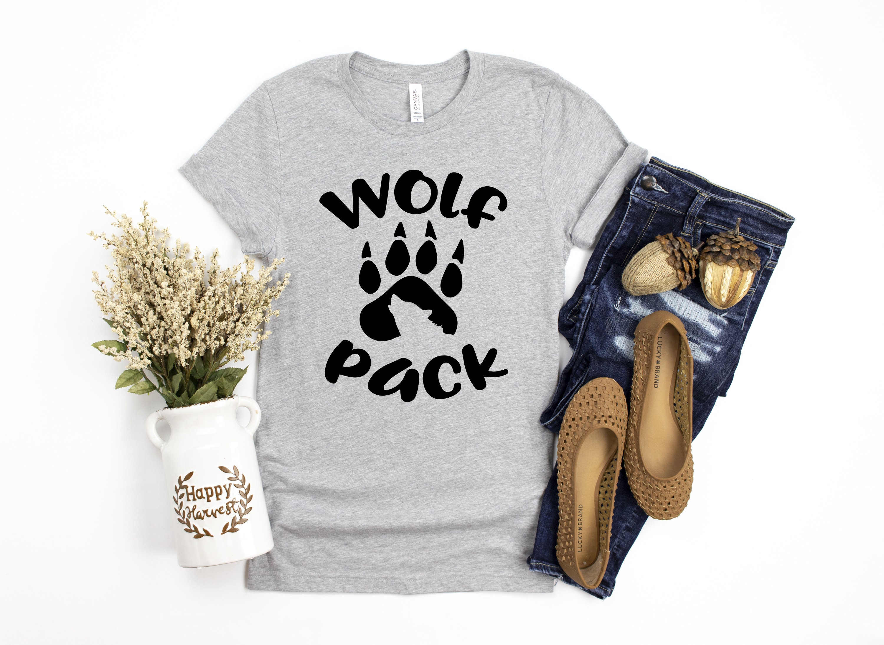 Wolf Pack Shirt Wolf Shirt Wolf Pack T-Shirt Family | Etsy