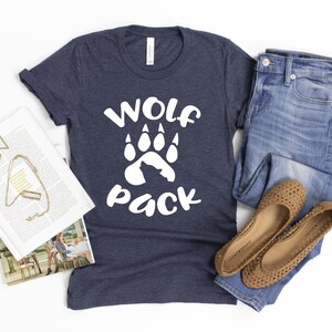 Wolf Pack Shirt Wolf Shirt Wolf Pack T-Shirt Family | Etsy