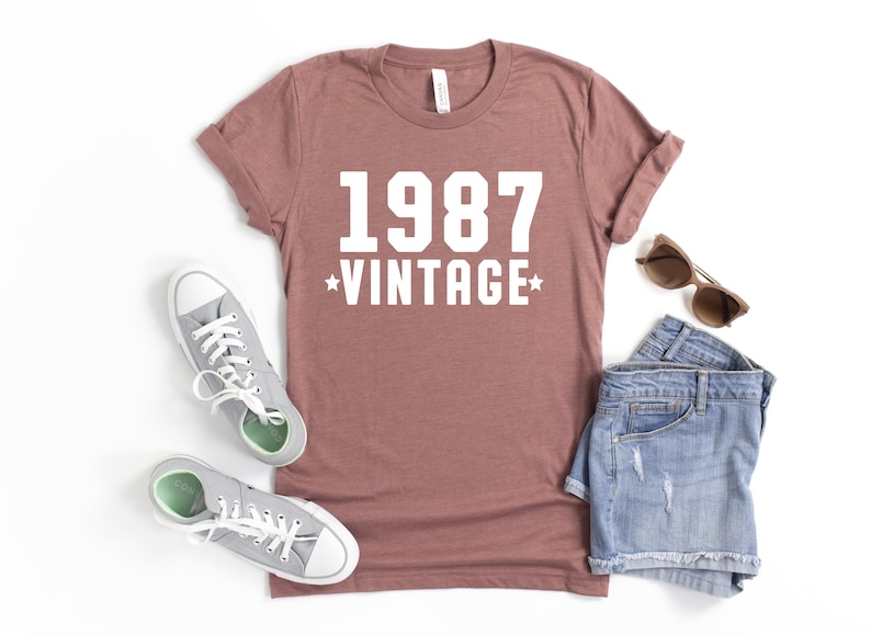 Vintage 1987 Shirt 1987 Birthday Shirt 1987 Shirt 1987 - Etsy
