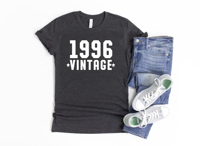 1996 Birthday Party T-shirt 1996 Vintage Birthday Gifts for - Etsy