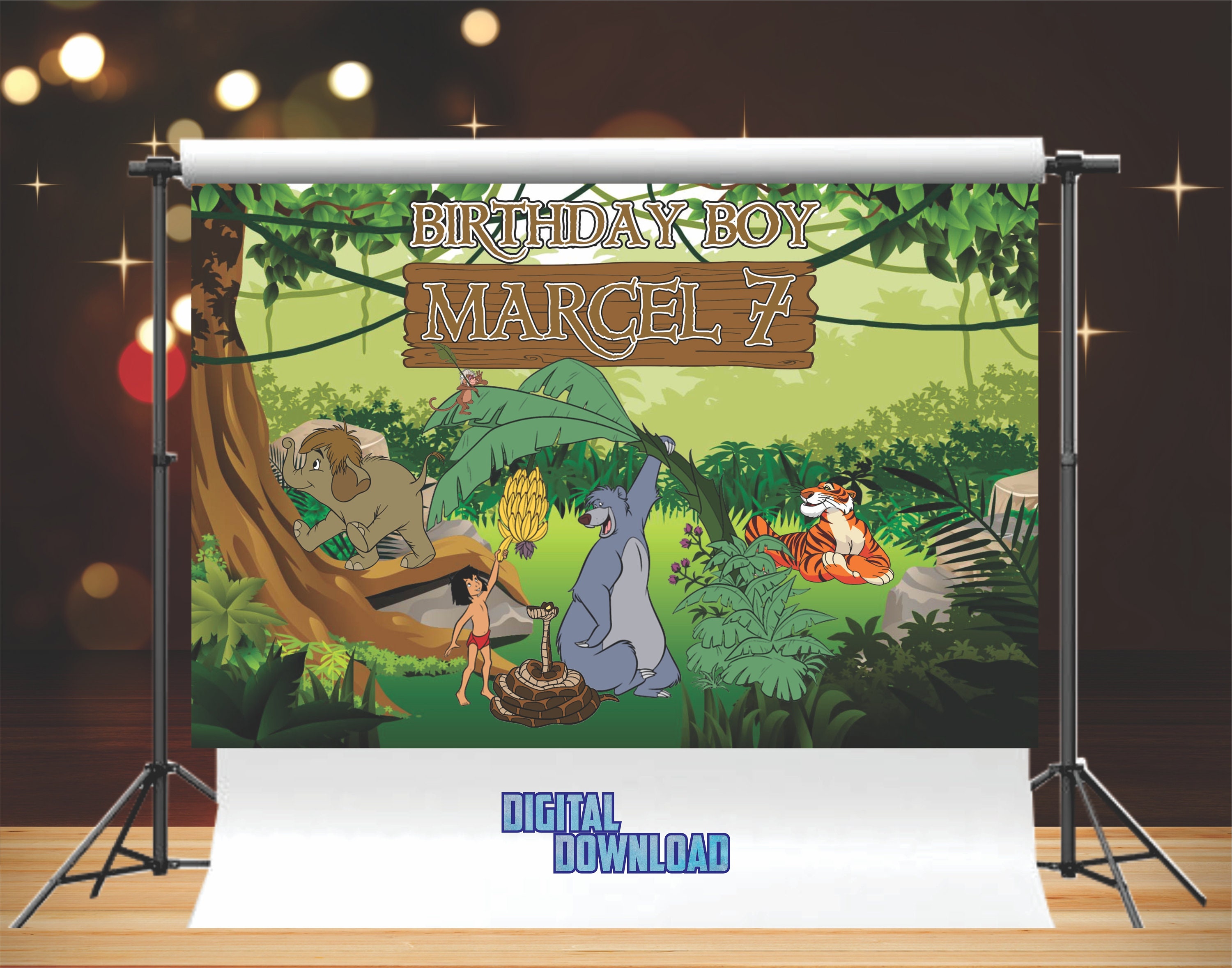 Jungle Book Backdrop