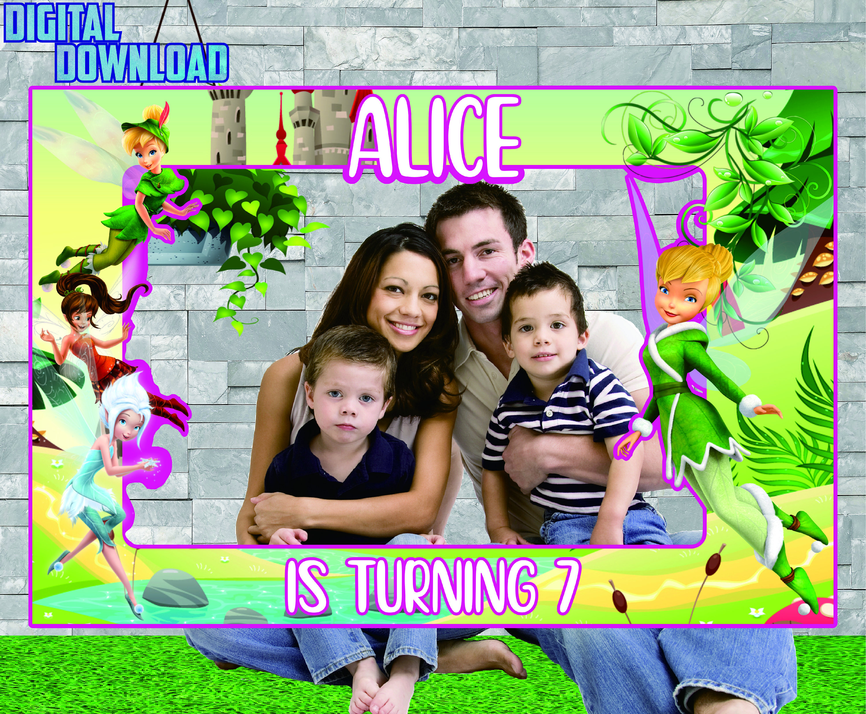 Tinkerbell Photo Booth, Tinkerbell Birthday Party, Tinkerbell ...