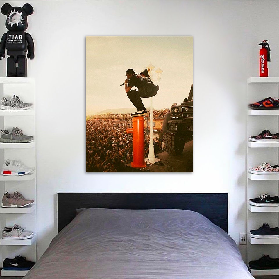 Travis Scott Concert Poster sold by Artisan Fringed | SKU 23898702 | 50 ...
