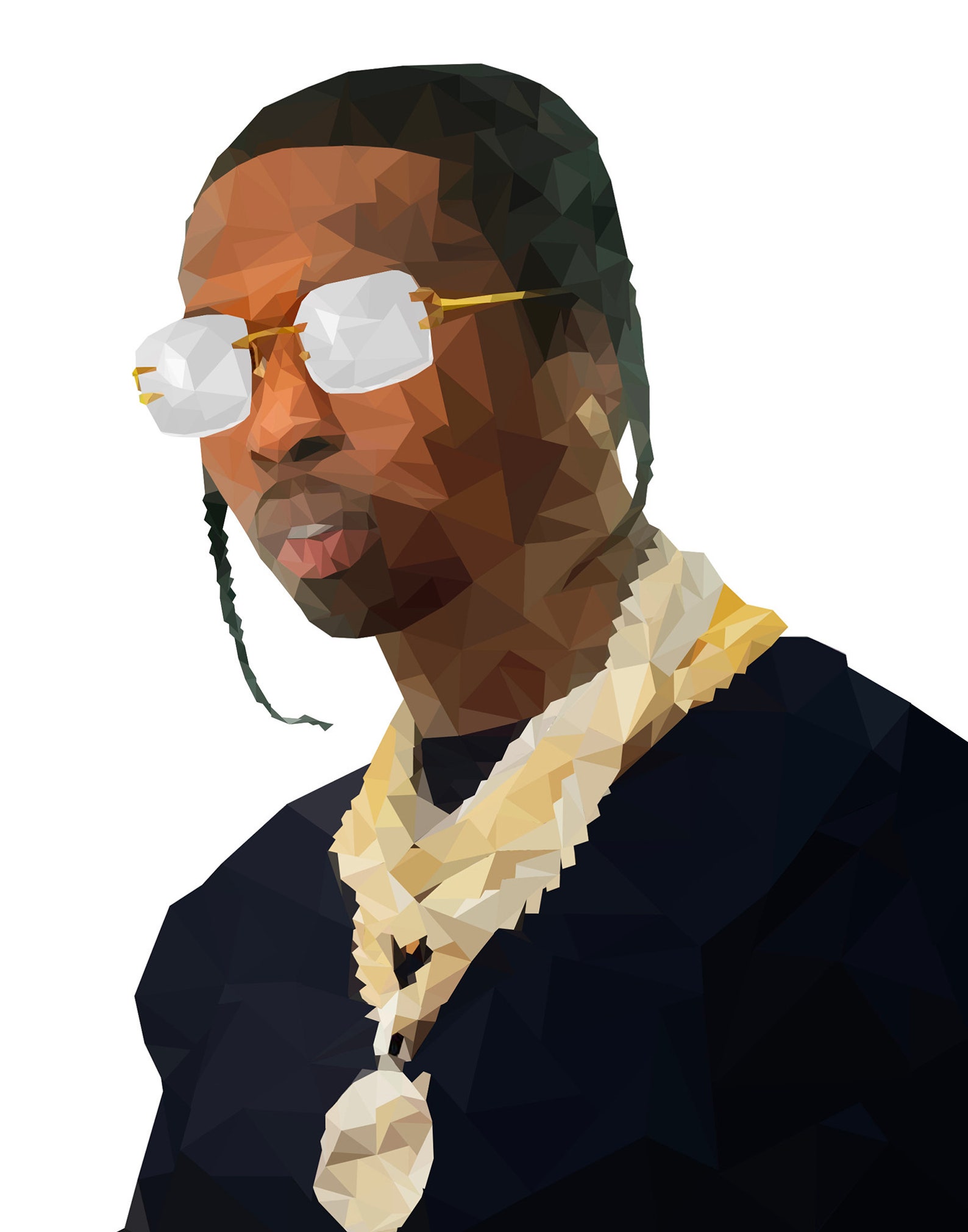 Pop Smoke Art/ Low Poly Pop Smoke Rapper Poster/ Pop Smoke | Etsy