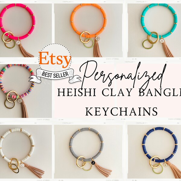 Clay Key Chain - Etsy