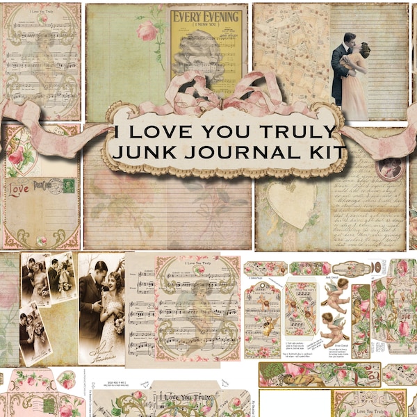 Romantic Journal - Etsy