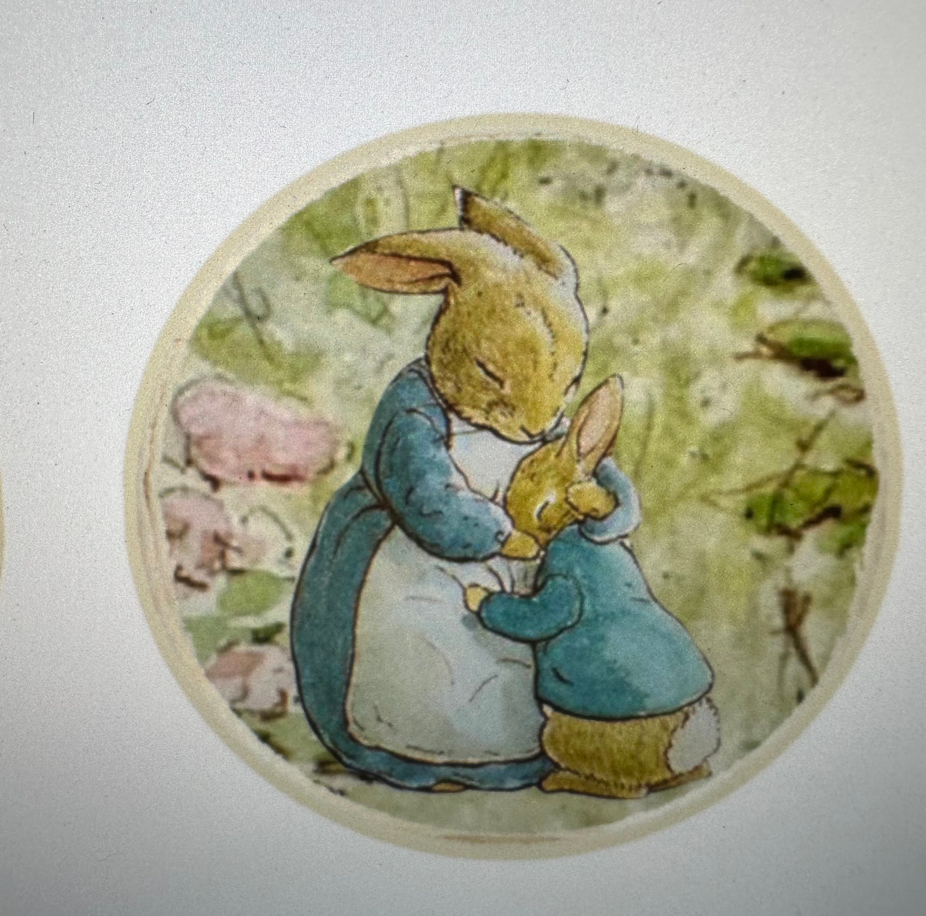 PETER RABBIT 5 BEAUTIFUL Shabby Chic Pages Beatrix Potter Junk Journal ...