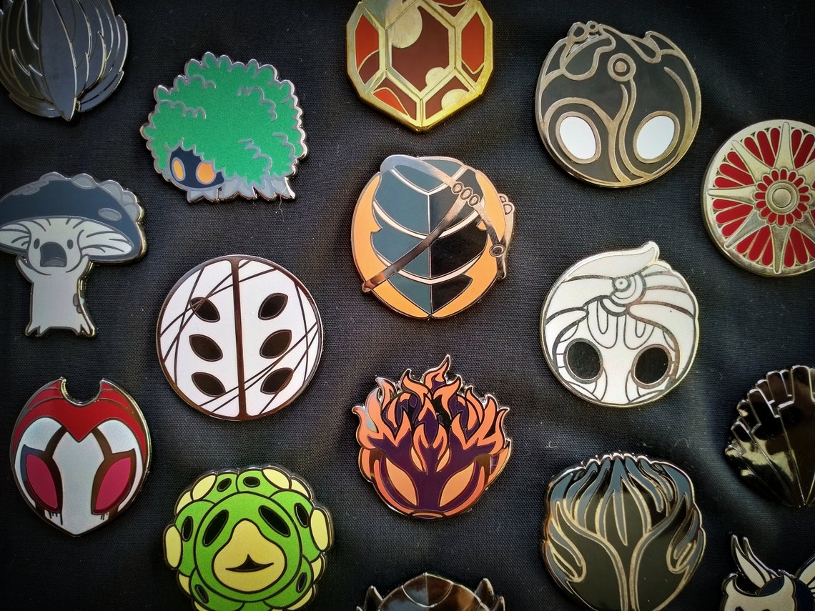 Unbreakable Strength - Hollow Knight Enamel Pin - Etsy