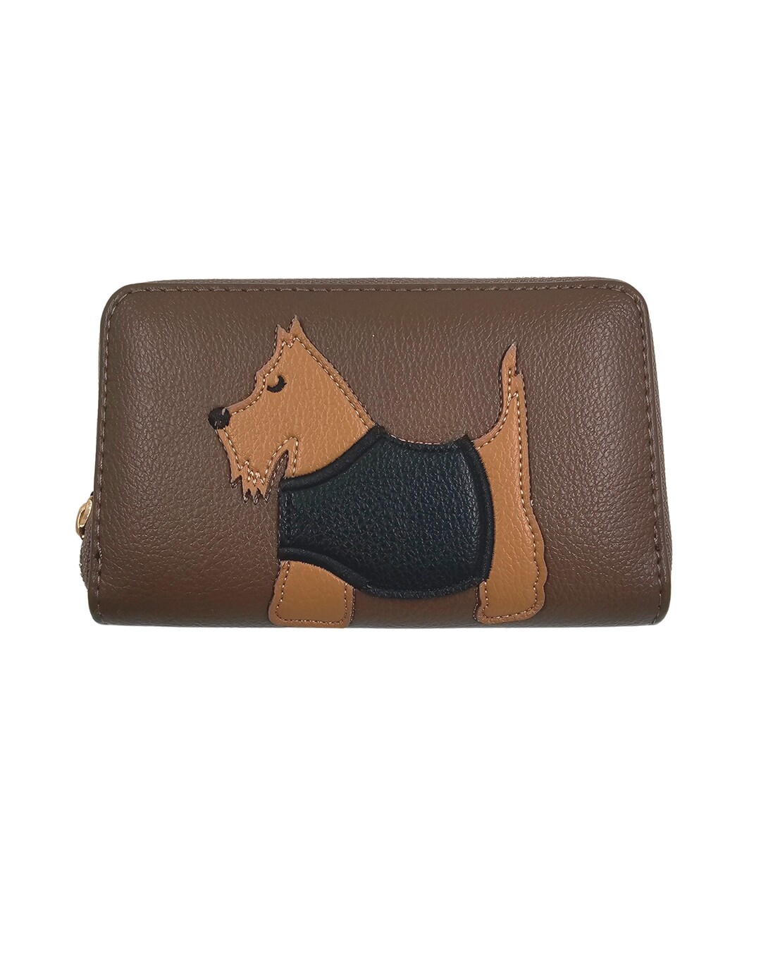 Faux Grain Leather Purse Scotty Dog Design Ladies Wallet - Etsy