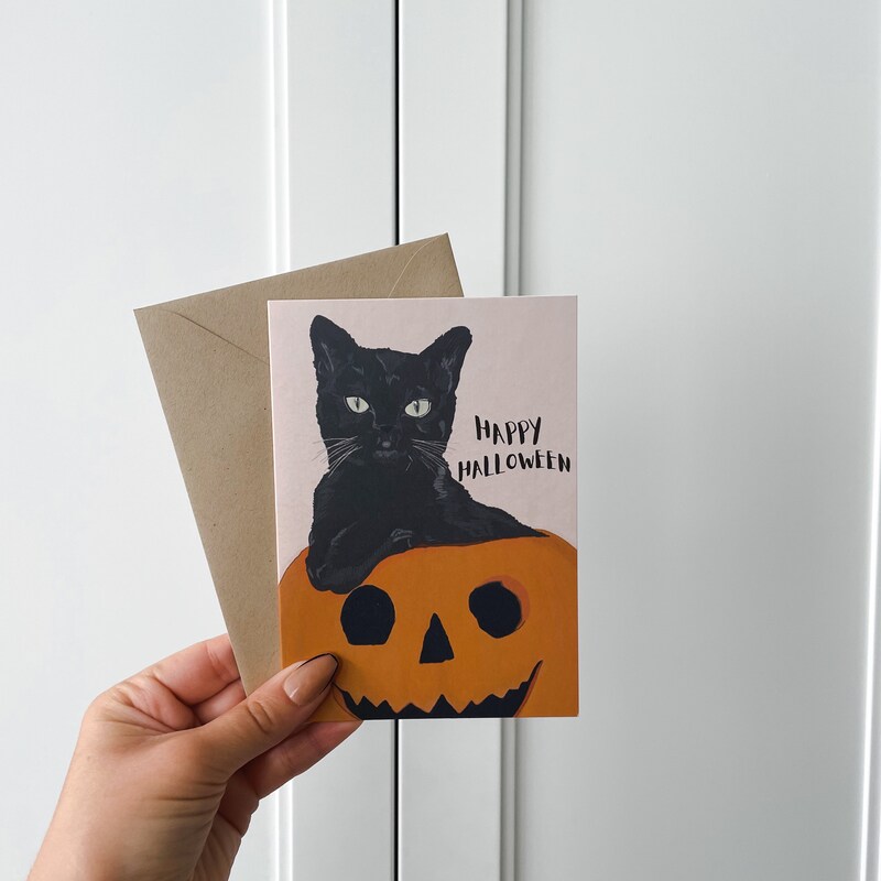 Halloween Cards - Etsy