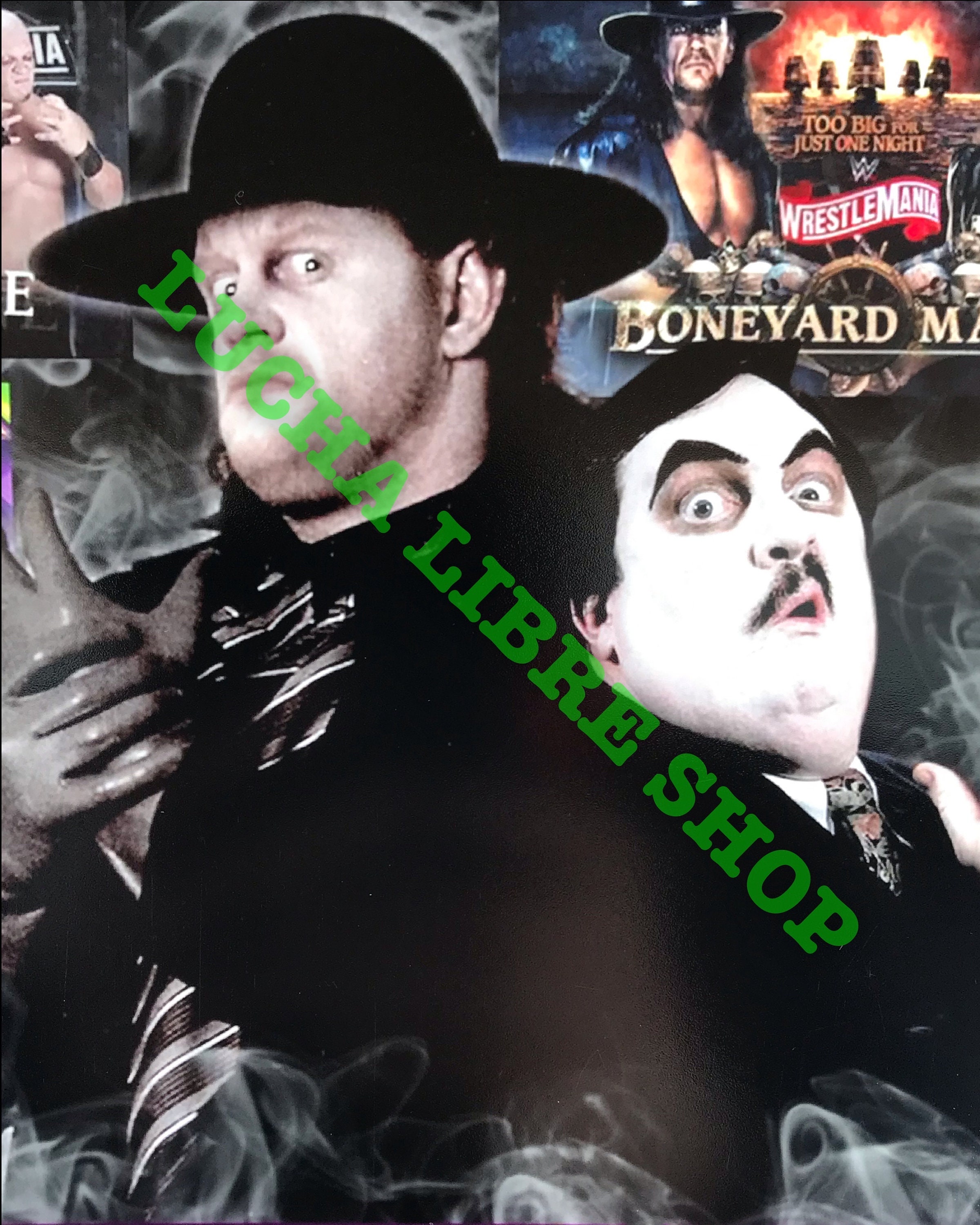 WWE UNDERTAKER WRESTLEMANIA Old School Version 16”X20” Poster - Etsy