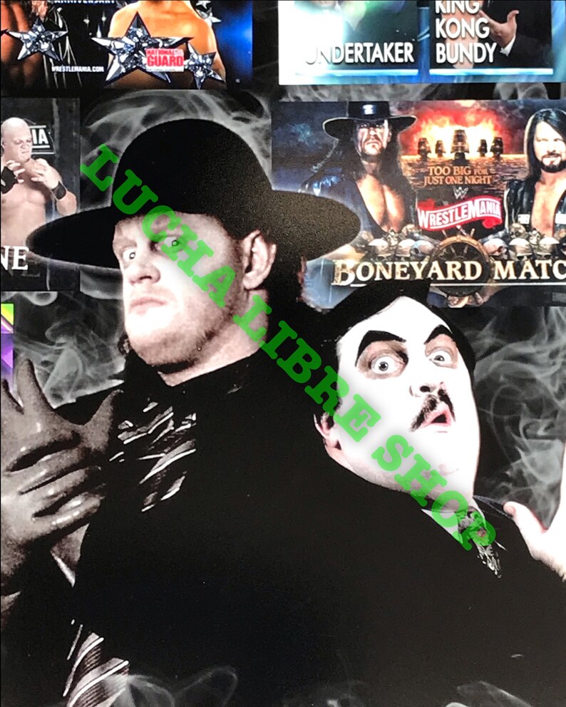 WWE UNDERTAKER WRESTLEMANIA Old School Version 16”X20” Poster - Etsy