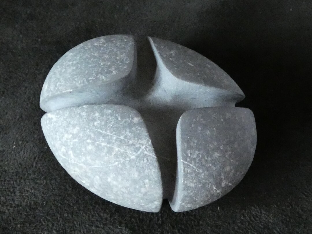 Small Stone Sculpture Pebble Art Sculpture Contemporary - Etsy