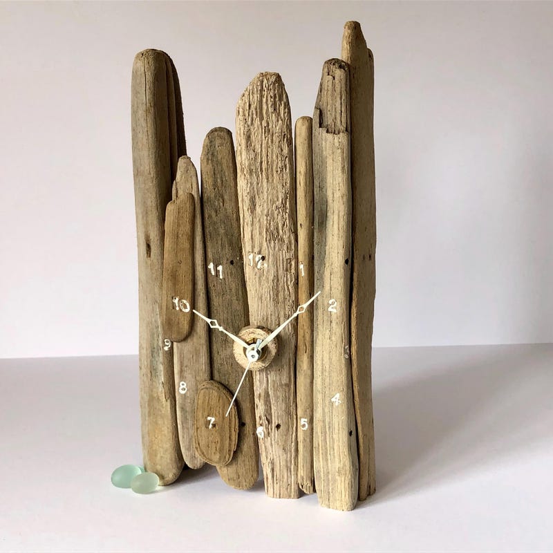 Reclaimed Wood Clock - Etsy