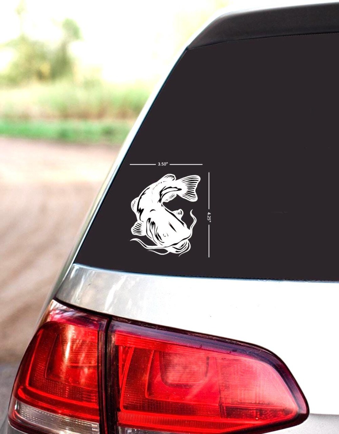 Catfish Decal - Etsy