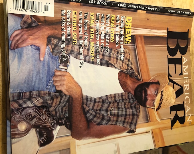 Vintage American Bear Magazine Issue 57 Gay Men's Interest - Etsy