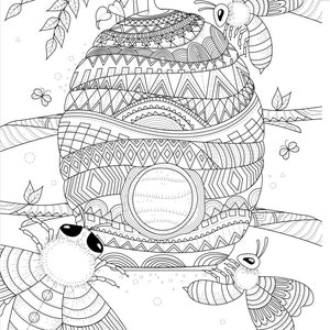 Fabulous Animals Coloring Book for Adults Wildlife Animals Design ...