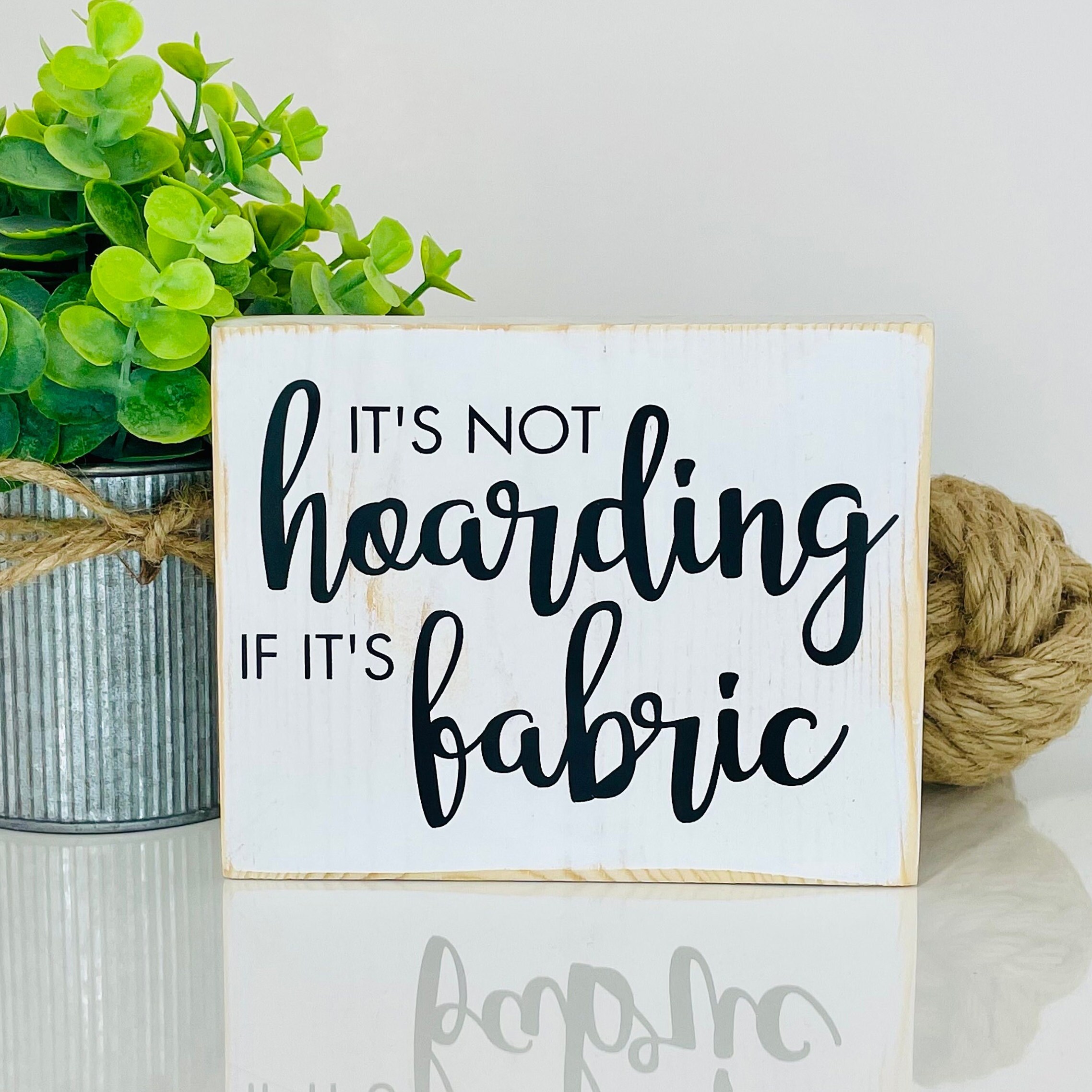 Funny Craft Room Sign, Seamstress Gifts, Sewing Room Sign, It's Not ...