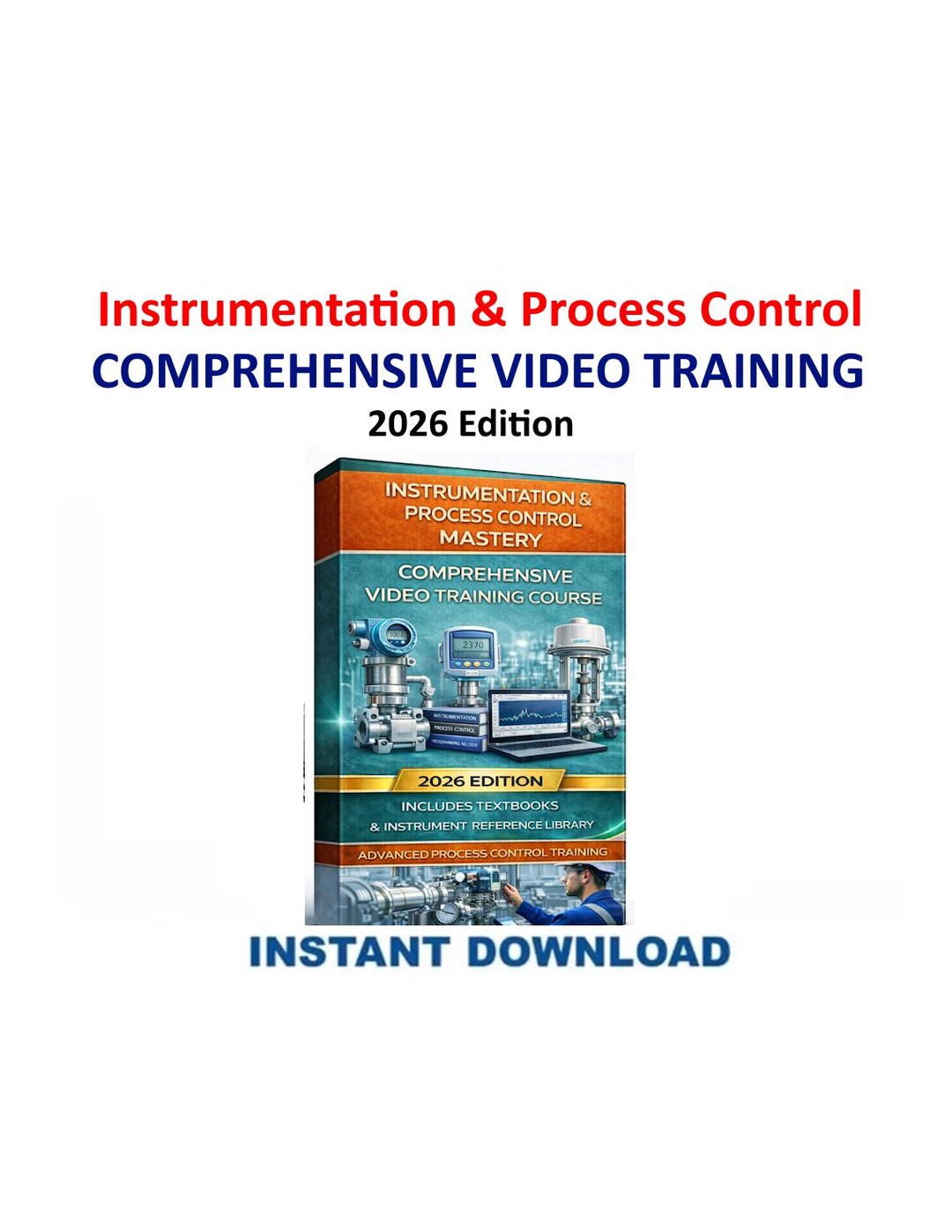 Instrumentation & Process Control Course | Video Training, Textbooks ...