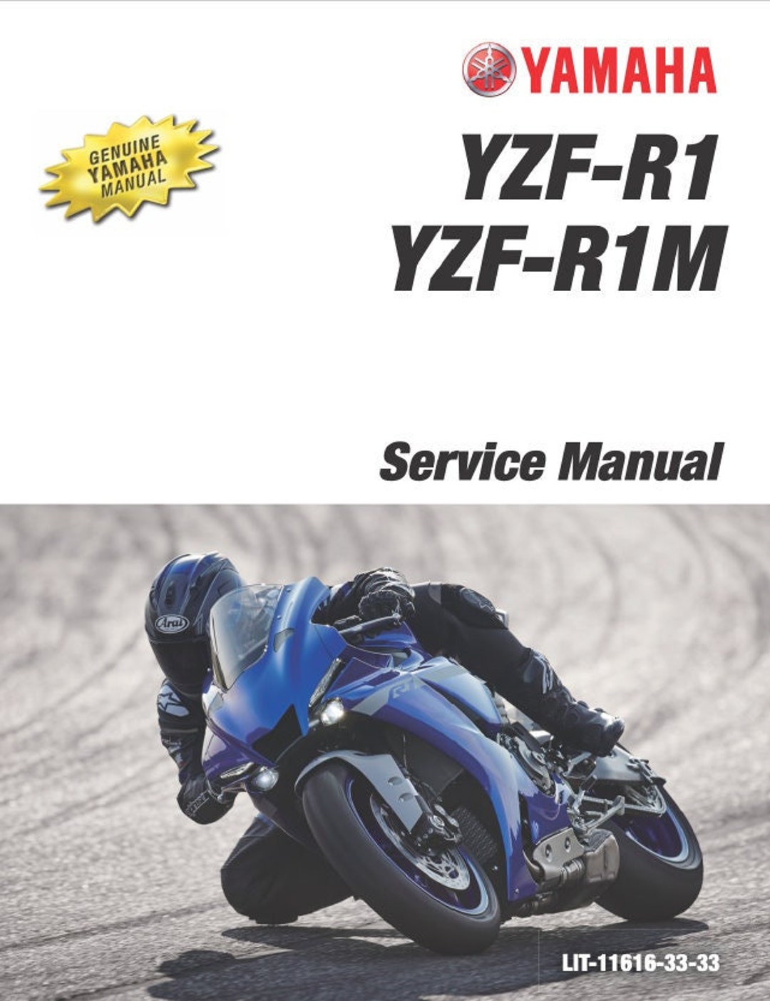 Yamaha YZF-R1 YZF-R1M Service Manual - 2020-2023 - Immediate Download | R1 - Etsy