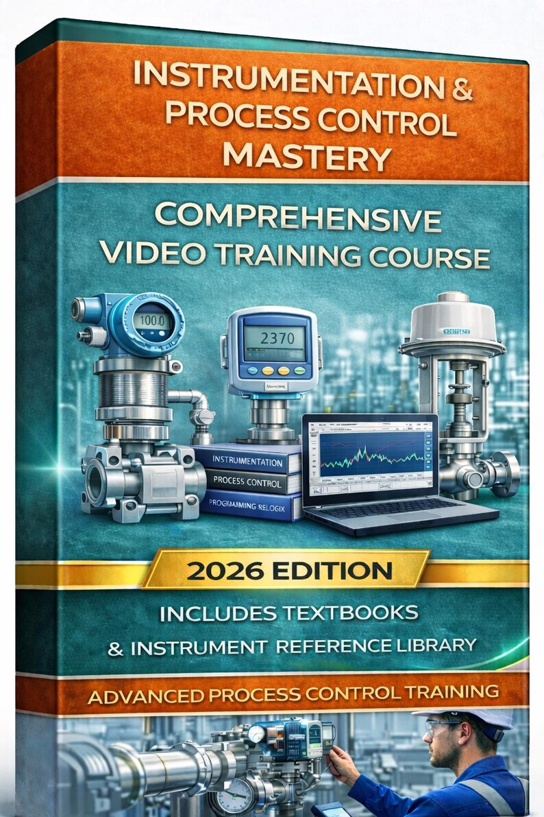 Instrumentation & Process Control Course | Video Training, Textbooks ...
