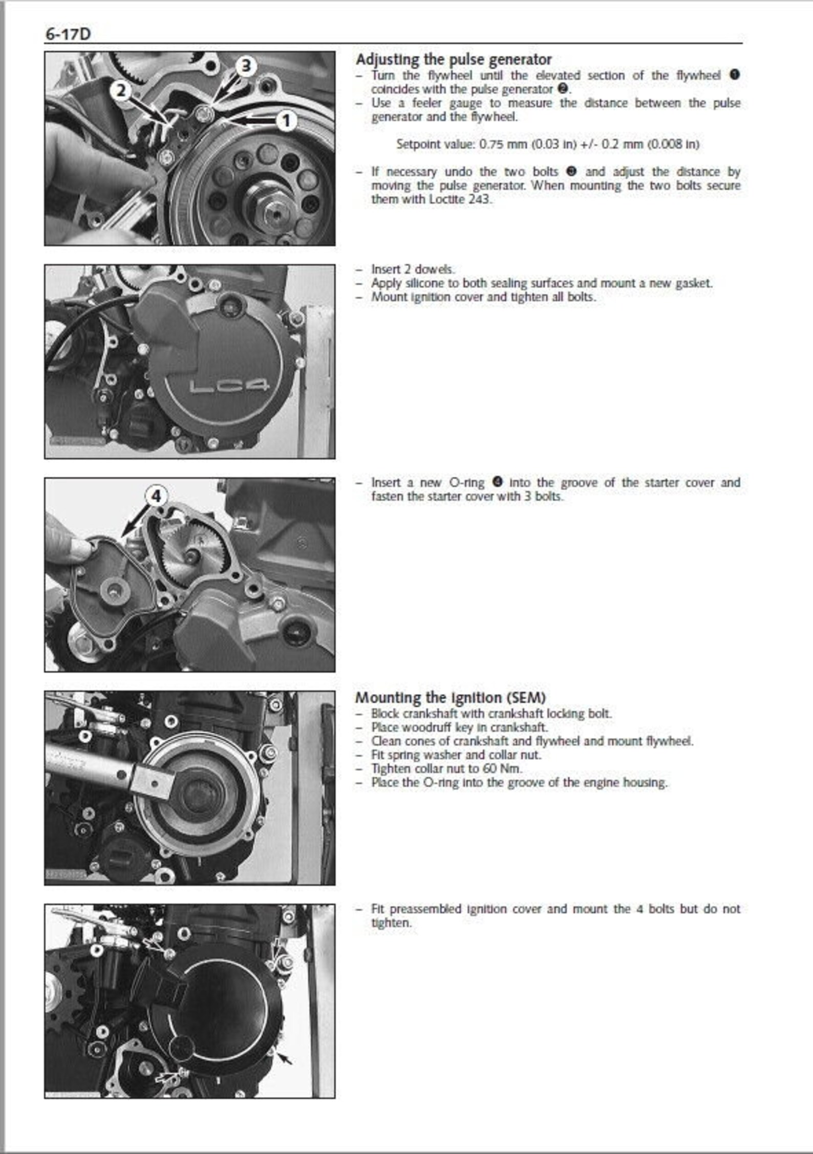 KTM Service Manual 400-660 LC4) | 1998-1999-2000-2001-2002-2003 ...
