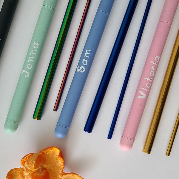 Personalized Straw - Etsy