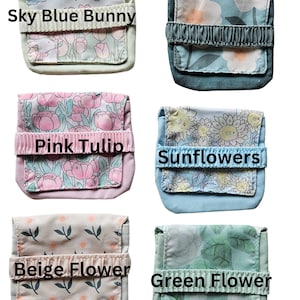 Pouch, Period Pouch, Sanitary Pad Pouch, Period Bag, Flower Pouch, Pad ...