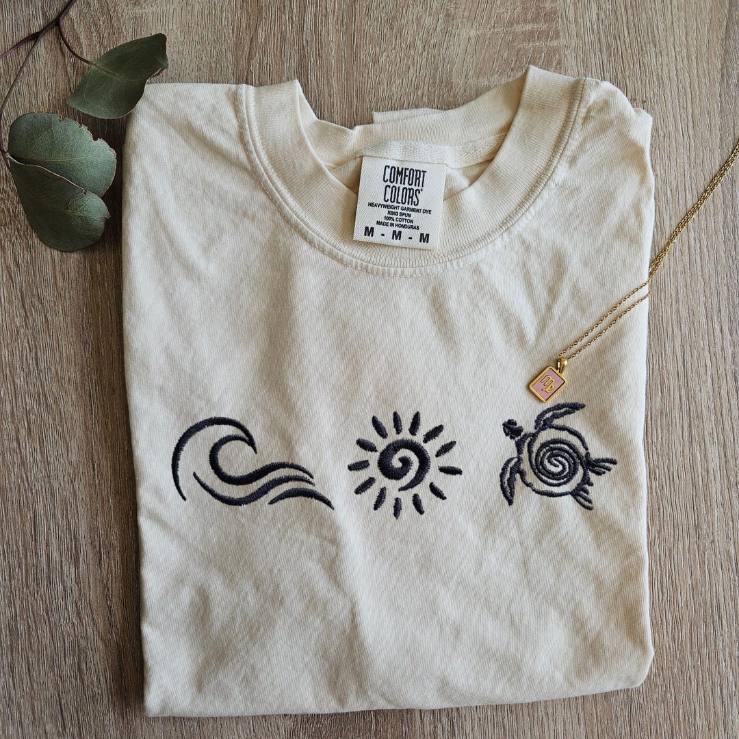 Sun Ocean Turtle Summer Shirt, Ocean Lover Tee, Wave Shirt ...
