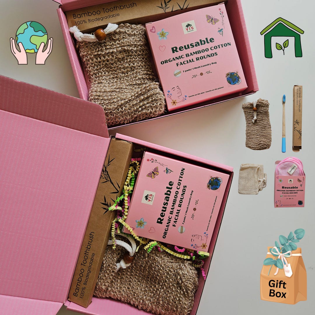 Eco Mini–gift Box, Sustainable Gift, Gift Box, Bamboo Toothbrush ...
