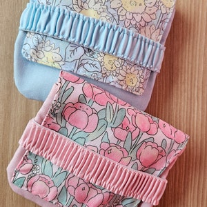 Pouch, Period Pouch, Sanitary Pad Pouch, Period Bag, Flower Pouch, Pad ...
