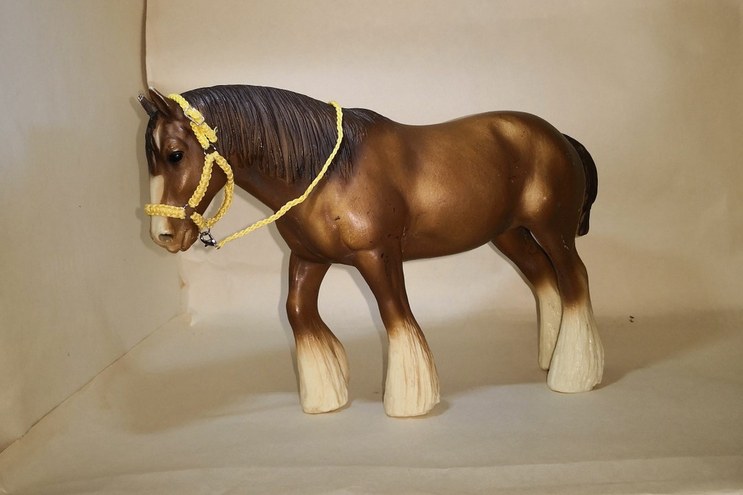 Macrame Draft Horse Halter, Draft Horse Model Halter - Etsy