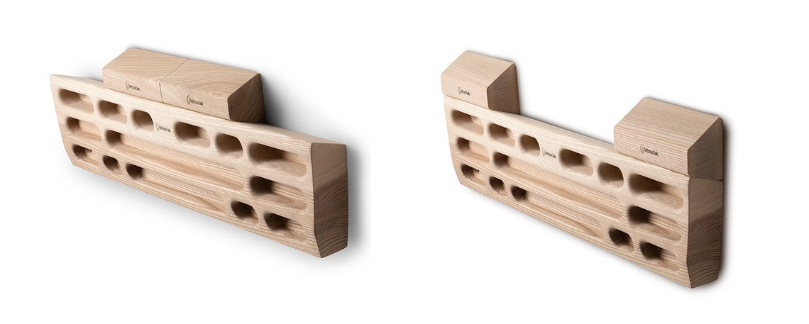 Hangboard Add-on: Pair of Slopers for Whiteoak Wooden Hangboard - Etsy