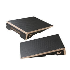 Whiteoak Slant Board: Squat Wedge and Stretching Platform, 20 and 10 ...