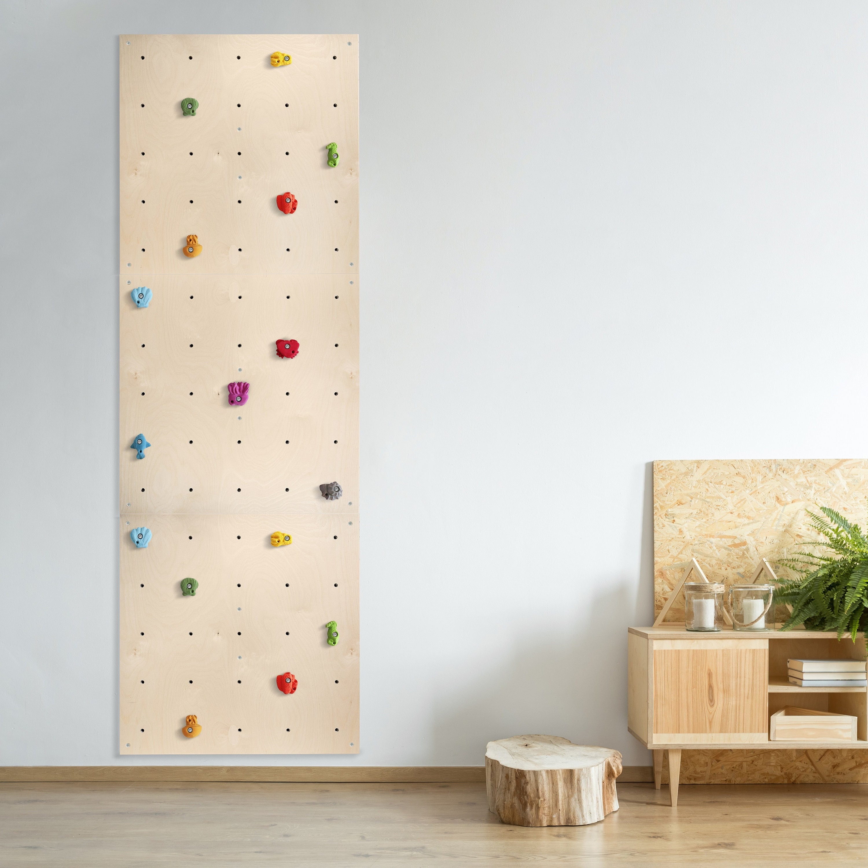 Indoor Rock Climbing Panels