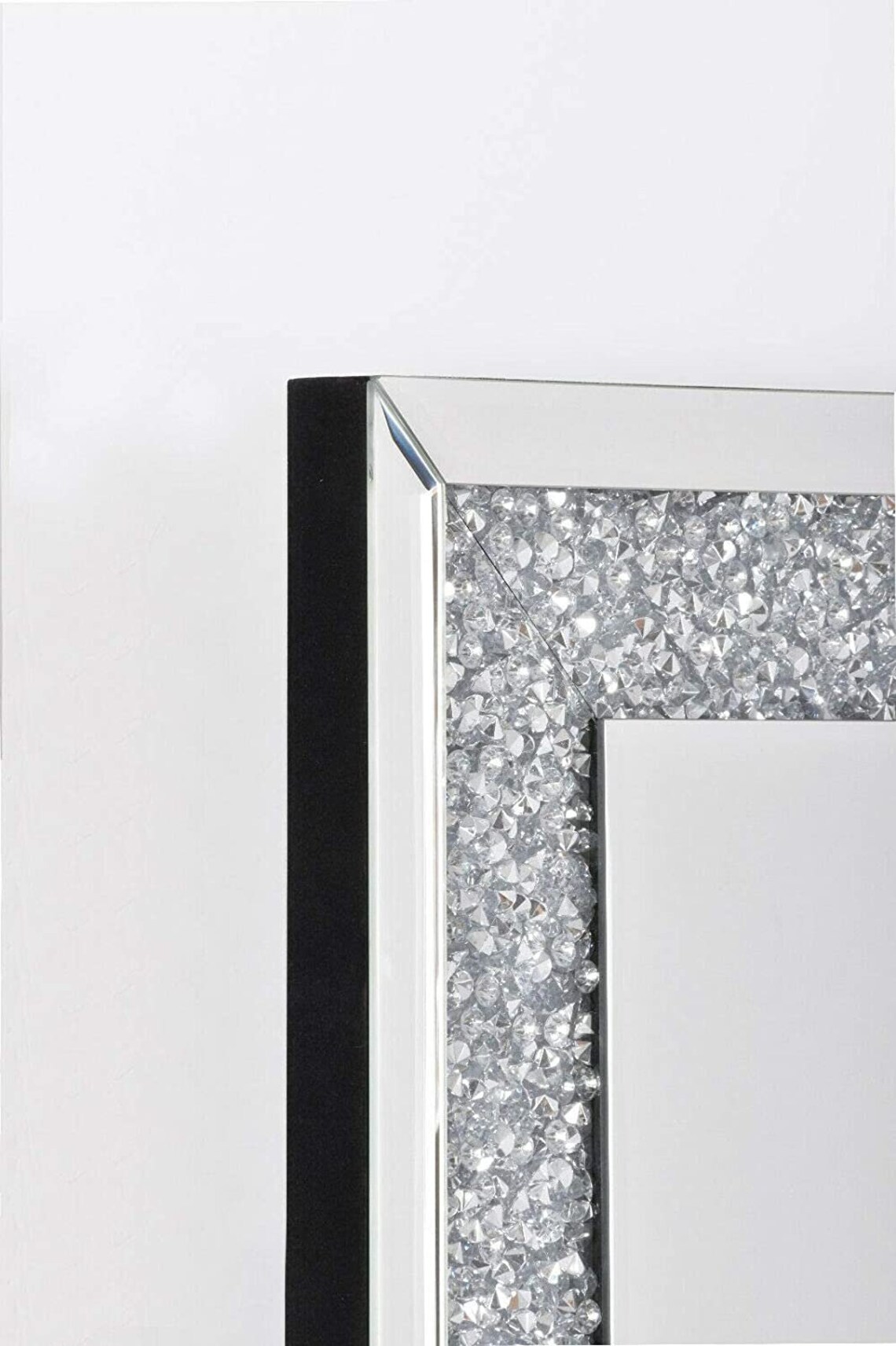 New Extra large diamond gems mirror 90cmx60cm lounge jewelled | Etsy