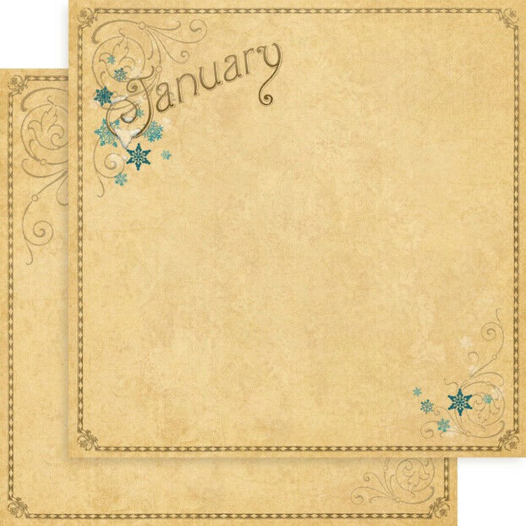 Graphic 45, 12 X 12 2 Sheets Scrapbooking Paper Place in Time ...