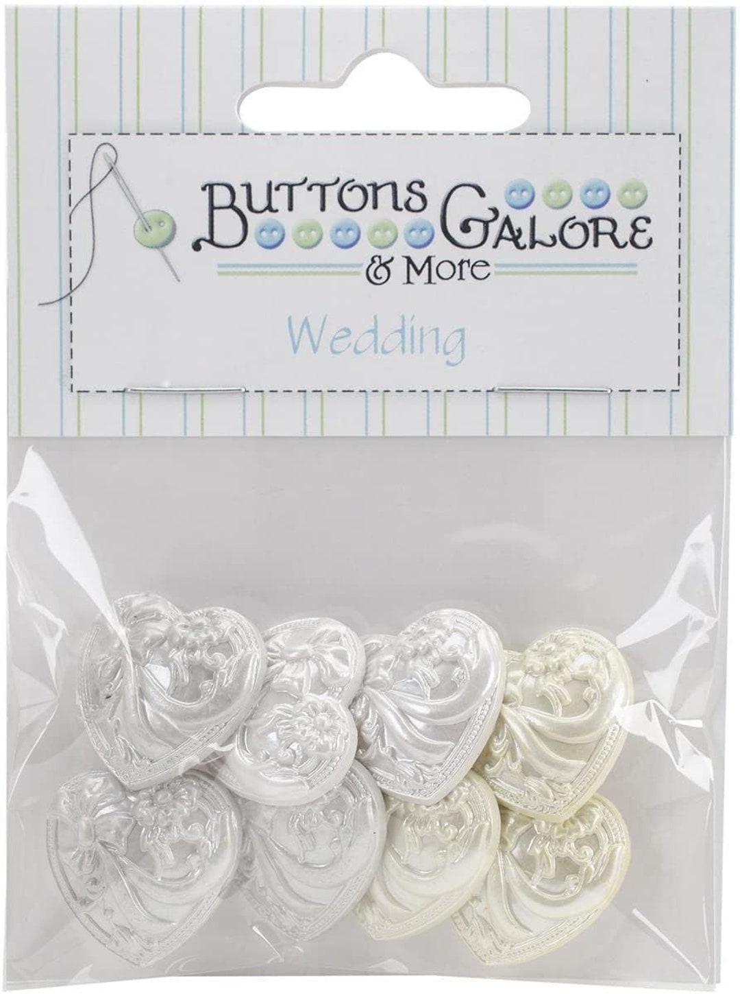 Buttons Galore Wedding Bliss Buttons, Great Embellishment - Etsy
