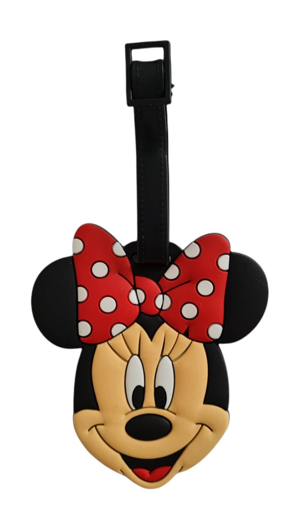 Mickey Mouse & Minnie Mouse Disney Silicone Luggage Tags - Etsy