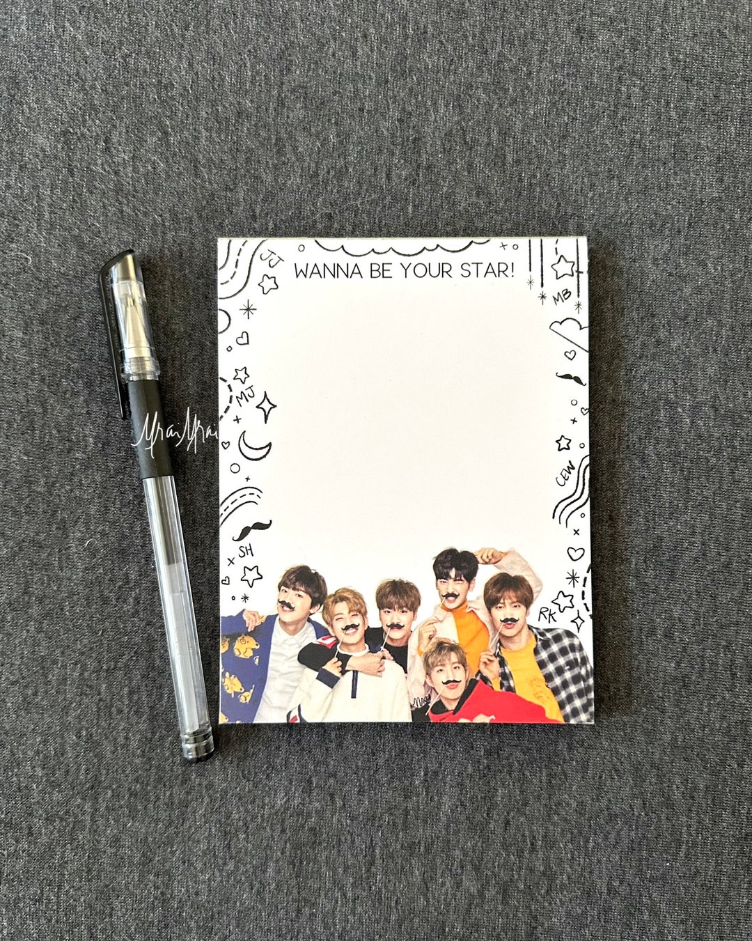 Astro Doodle Memo Pad - Etsy