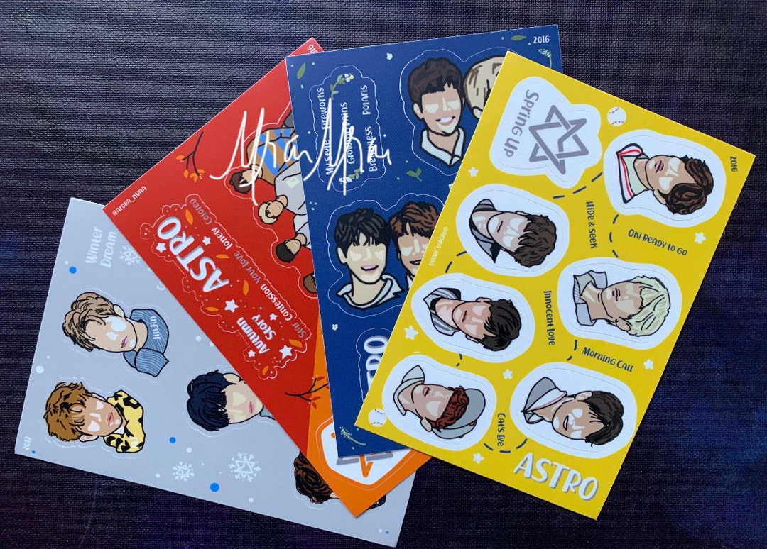SALE* Astro Seasons Albums Sticker Sheets Set - Etsy