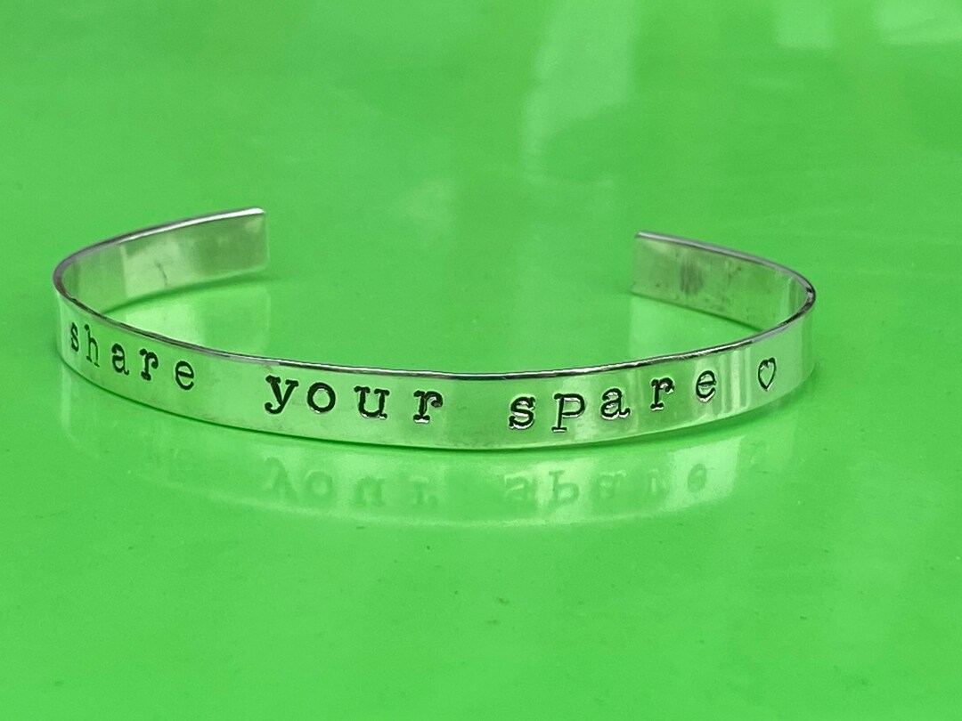 Share Your Spare Organ Donation Awareness Bracelet, Sterling Silver ...