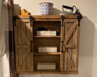 Rustic Wall Cabinet | Etsy