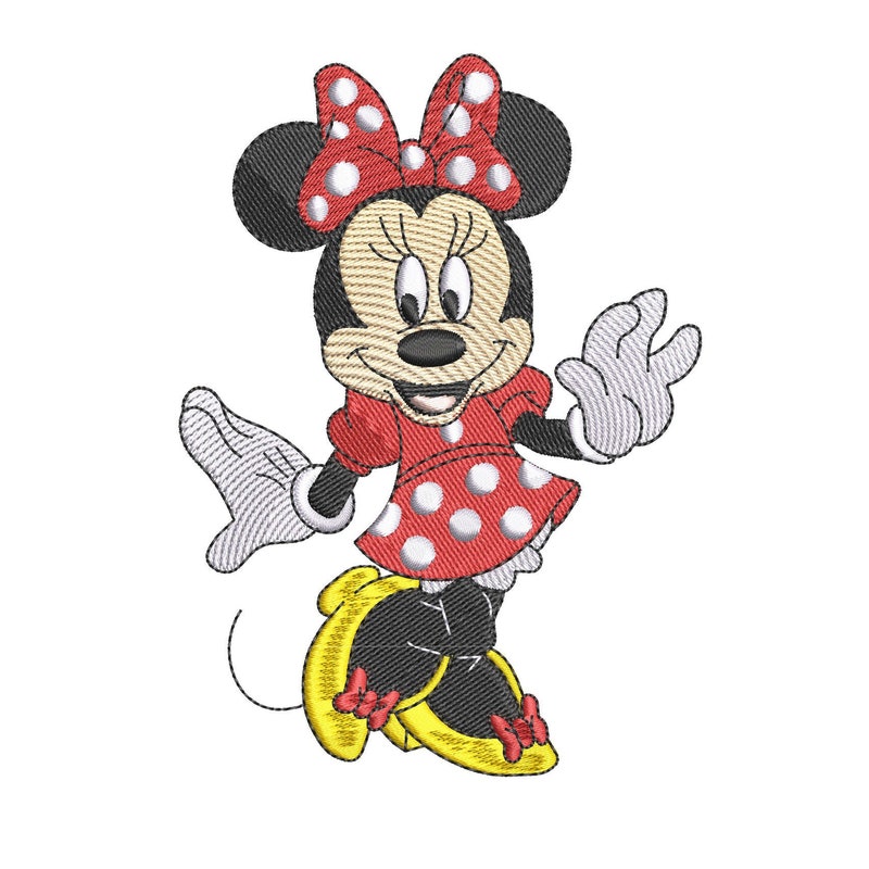 Minnie Embroidery - Etsy