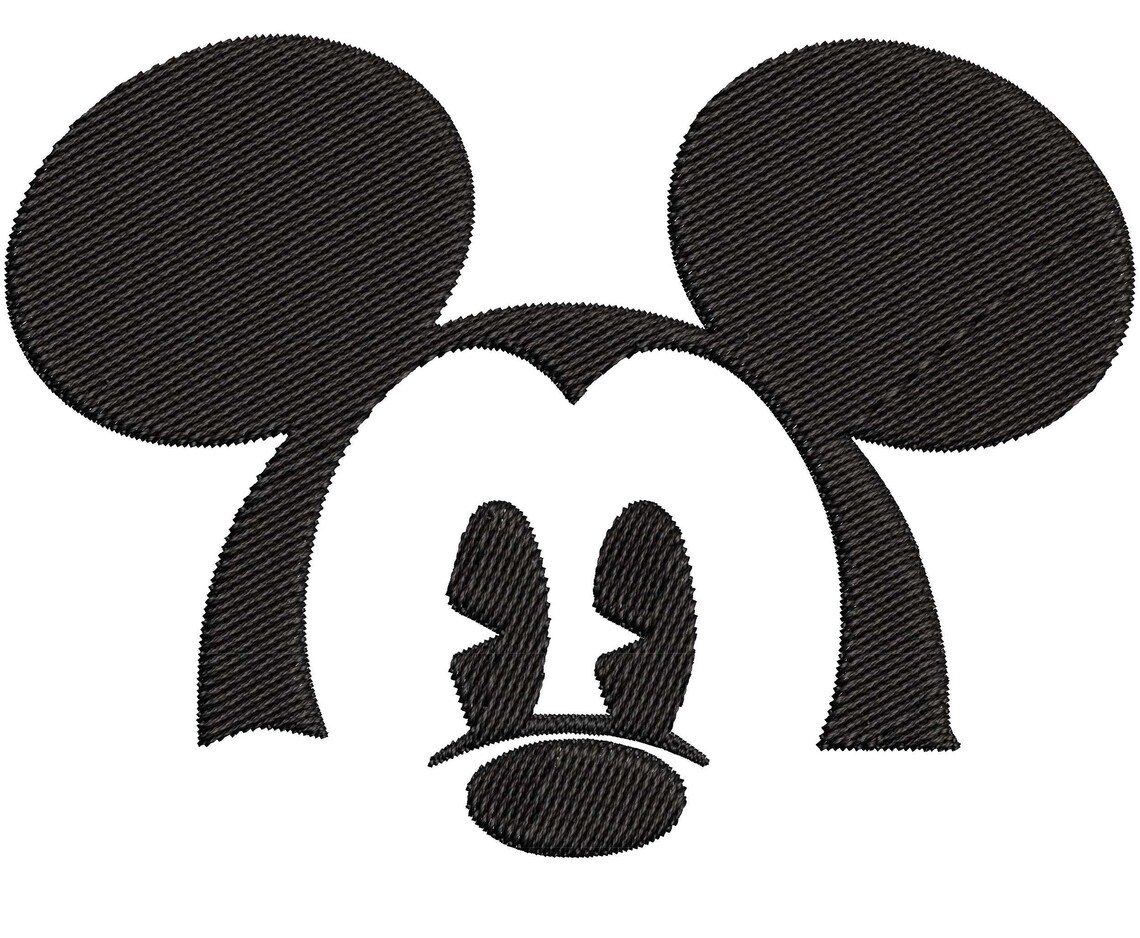 Mickey Mouse - Embroidery Digital Design - Etsy