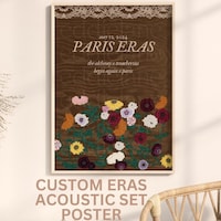 Eras Template Bundle Canva Editable Concert Poster Grid Eras Themed ...