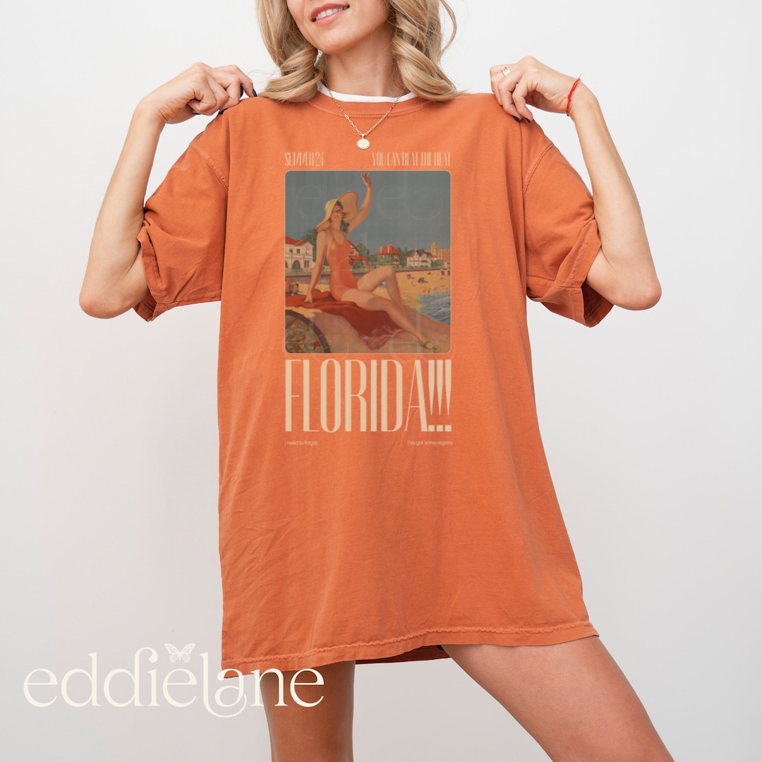 Original Vintage Florida Unisex Comfort Colors Tee | Vintage ...