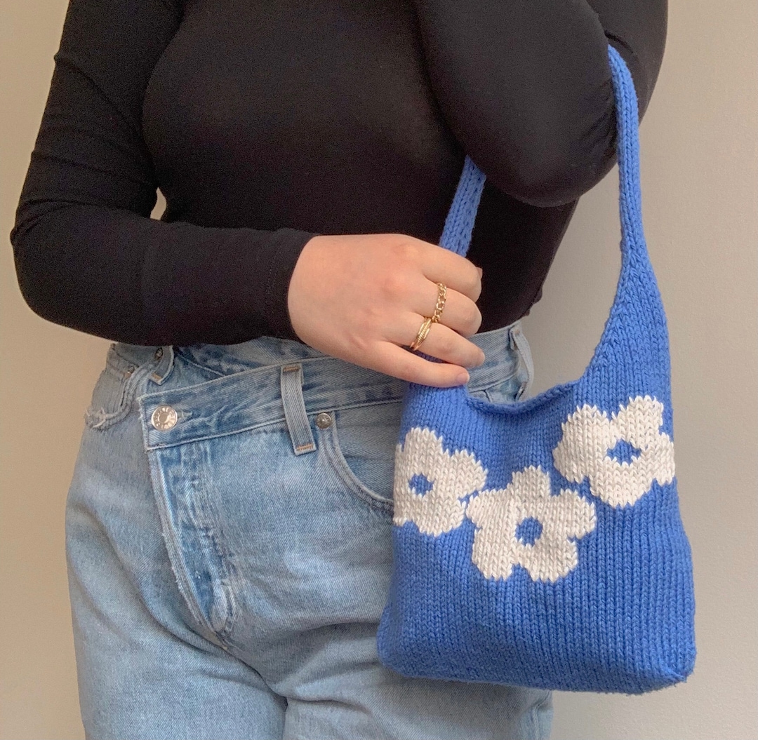 Crazy Daisy Purse Knit Edition Knitting Pattern - Etsy