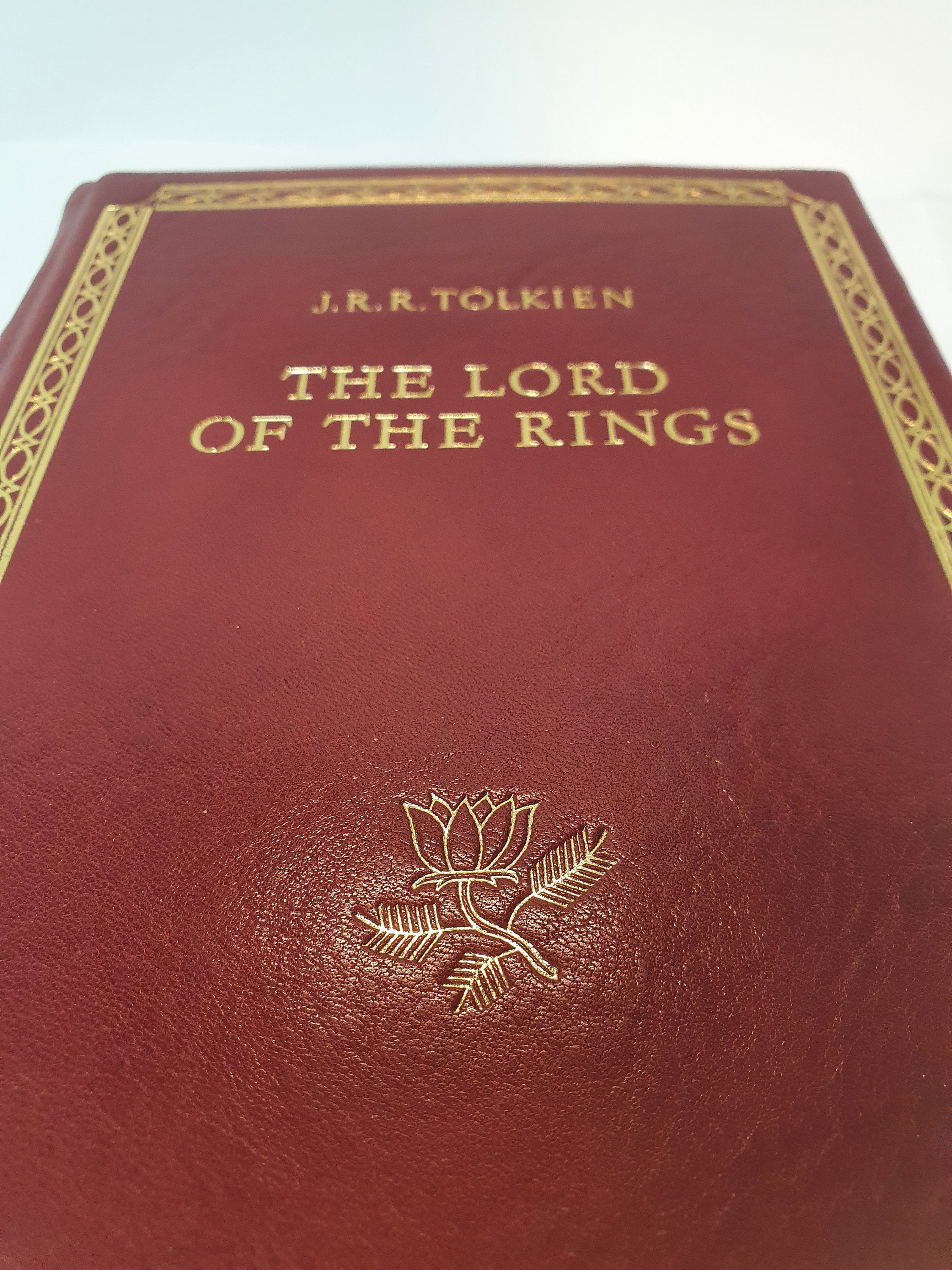 The Lord of the Rings by J.R.R. Tolkien, Leather, Luxury, Handmade ...